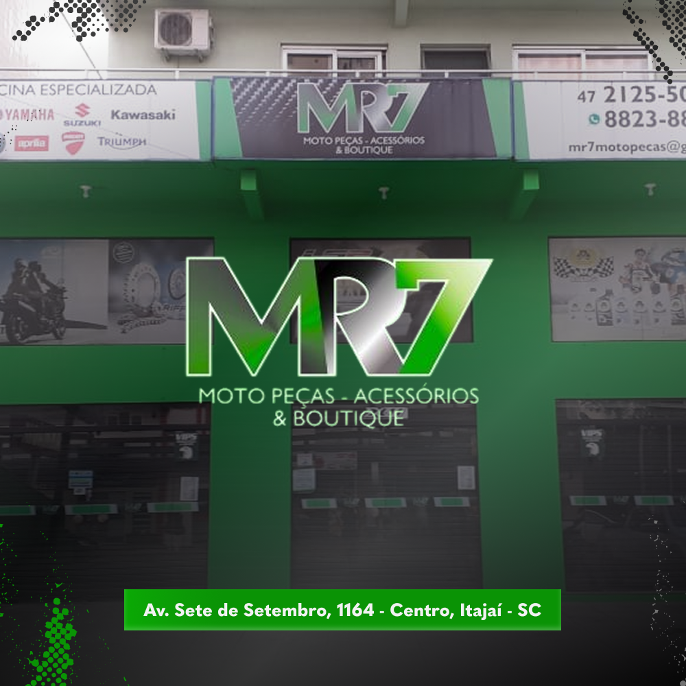 MR7 - Moto Peças, Acessórios e Boutique em Itajaí